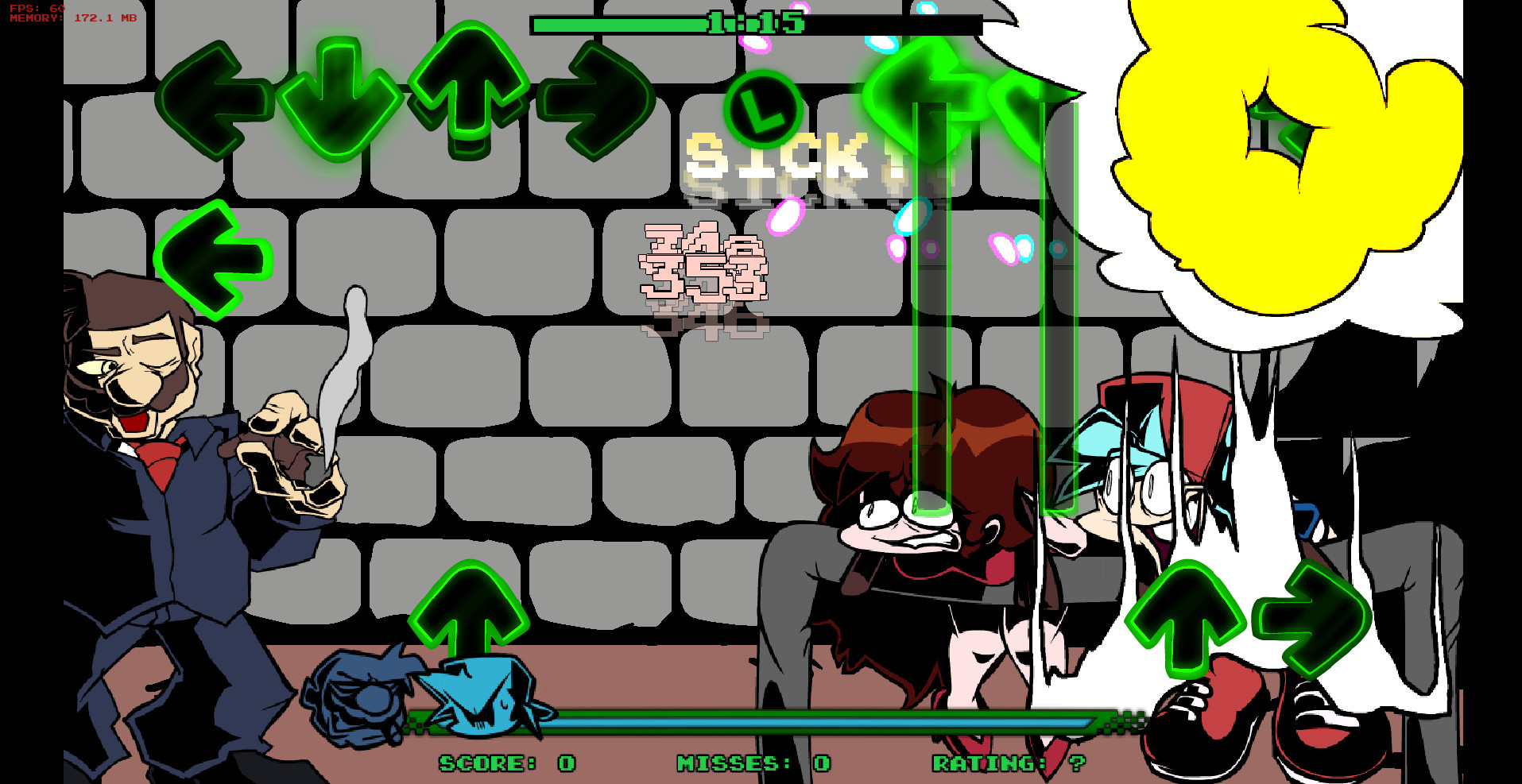 FNF: Mario's Madness V2 Kaizo Mode Mod for Friday Night Funkin' | FNF Mods