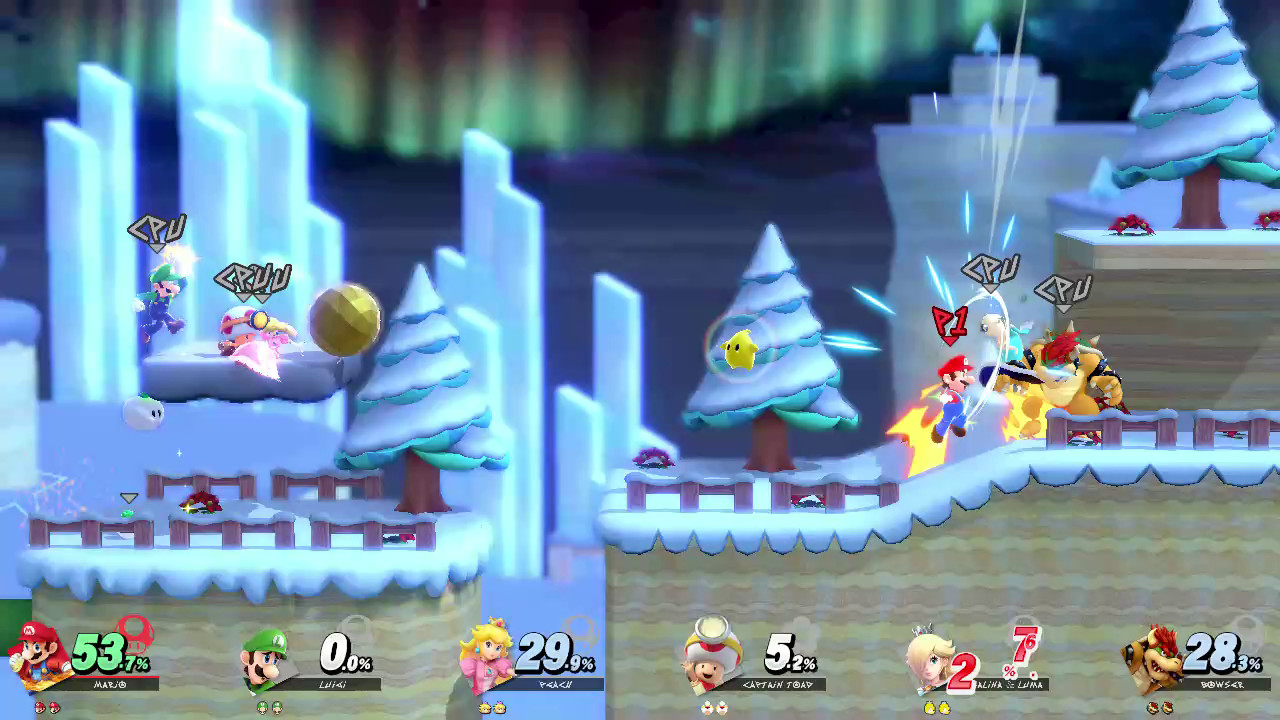 Snowball Park (Super Mario 3D World) Mod for Super Smash Bros. Ultimate ...