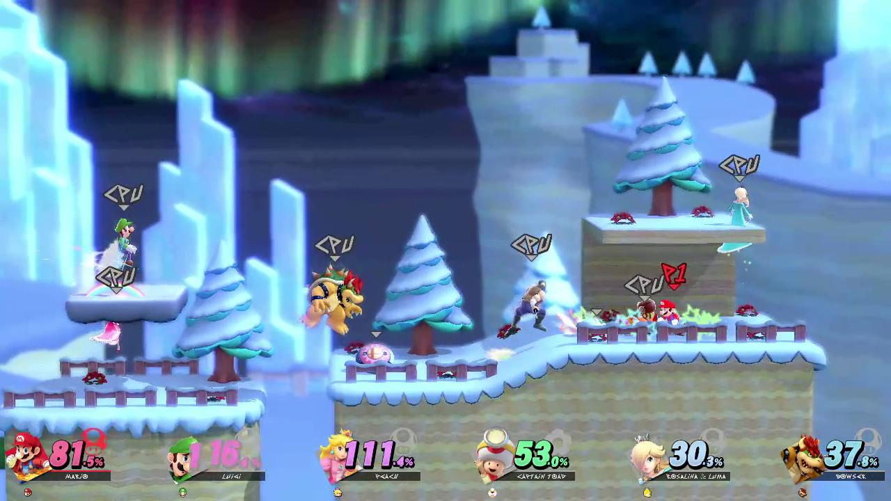 Snowball Park (Super Mario 3D World) Mod for Super Smash Bros. Ultimate ...