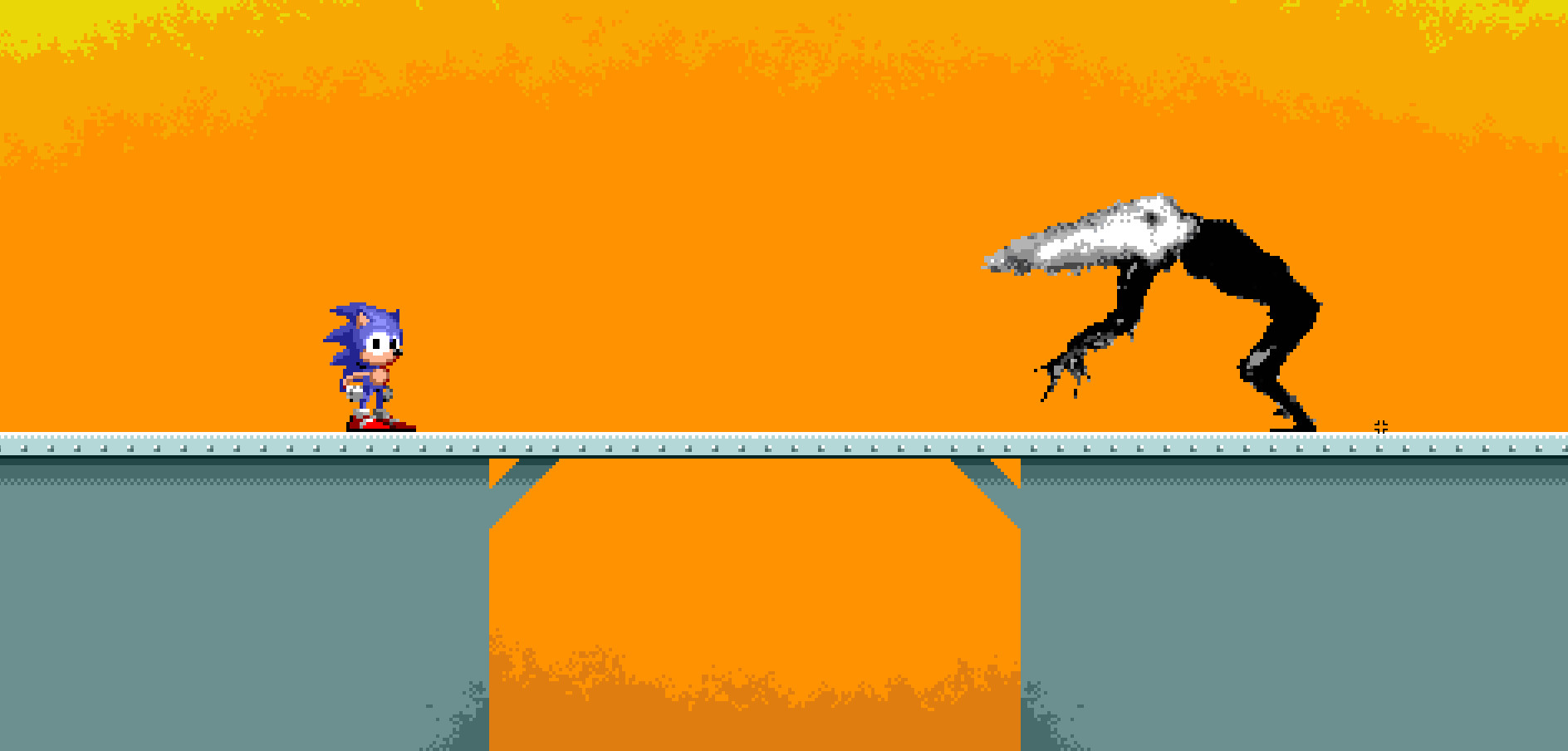 chinelin sonic Mod for Friday Night Funkin' | FNF Mods