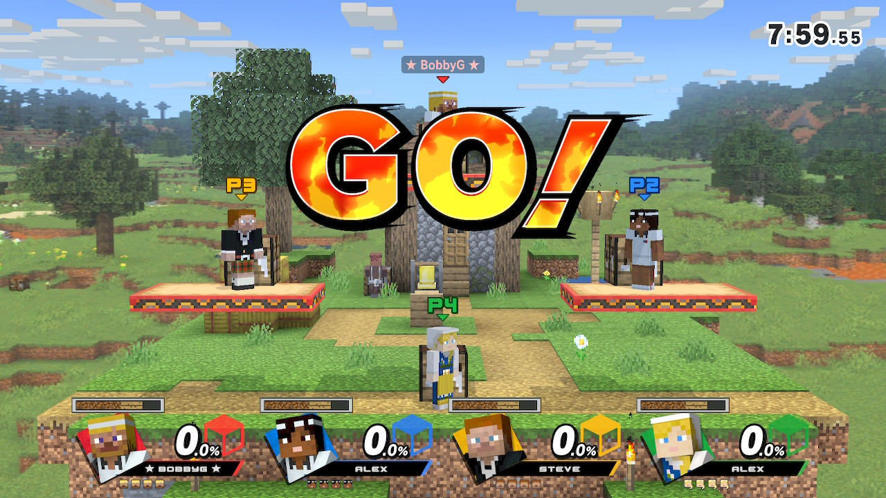 Steve Reimagined Renders Mod for Super Smash Bros. Ultimate | SSBU Mods