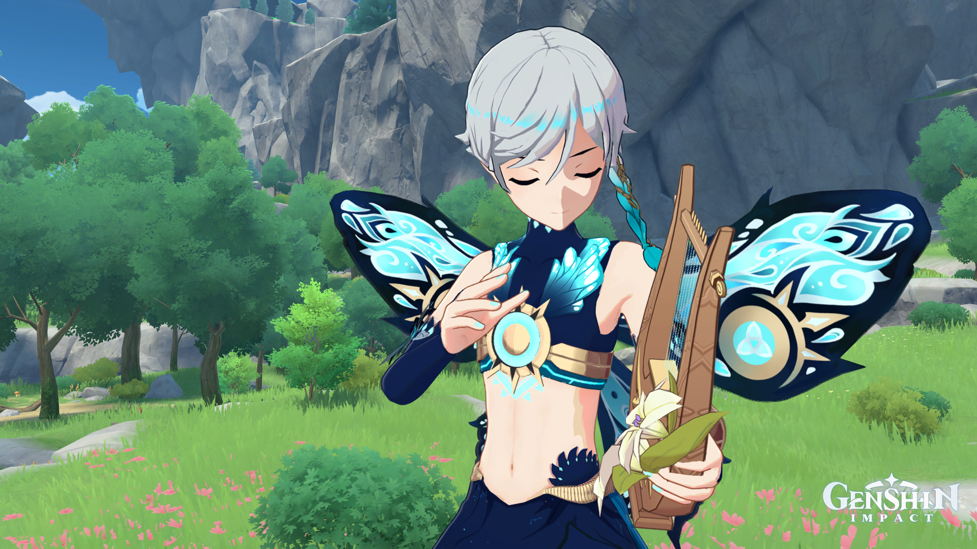 Moon Moth - Archon Venti Variation Mod for Genshin Impact | GI Mods