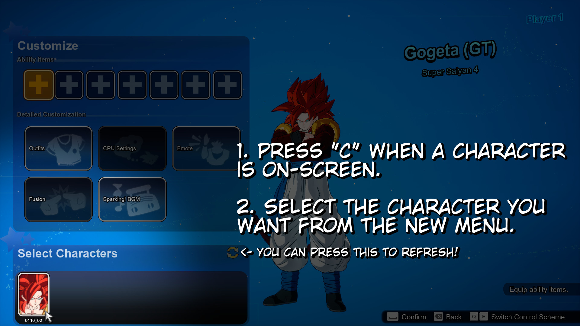 DBColorZ: The Sparking Zero Color Customizer Mod for Dragon Ball ...