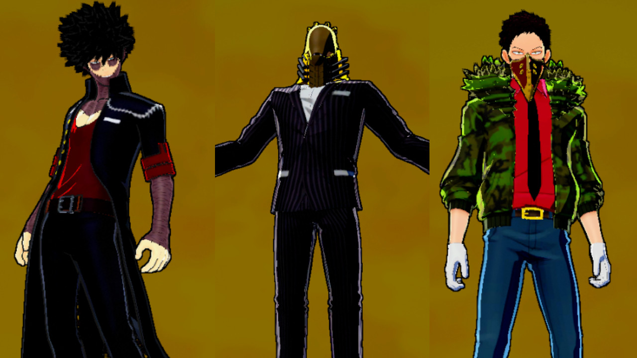 OJ2 recolors in Ultra Rumble Mod for My Hero Ultra Rumble | MHUR Mods