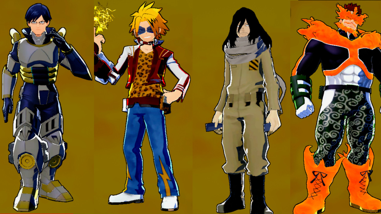 OJ2 recolors in Ultra Rumble Mod for My Hero Ultra Rumble | MHUR Mods