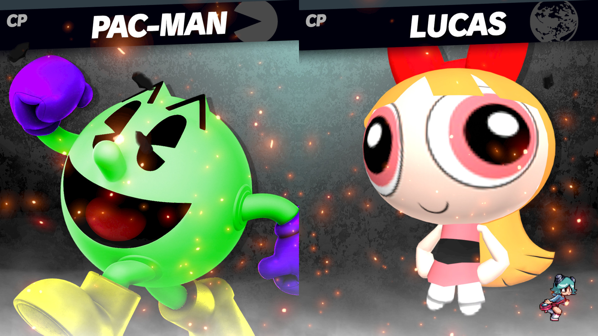 Lime Pac-Man Mod for Super Smash Bros. Ultimate | SSBU Mods
