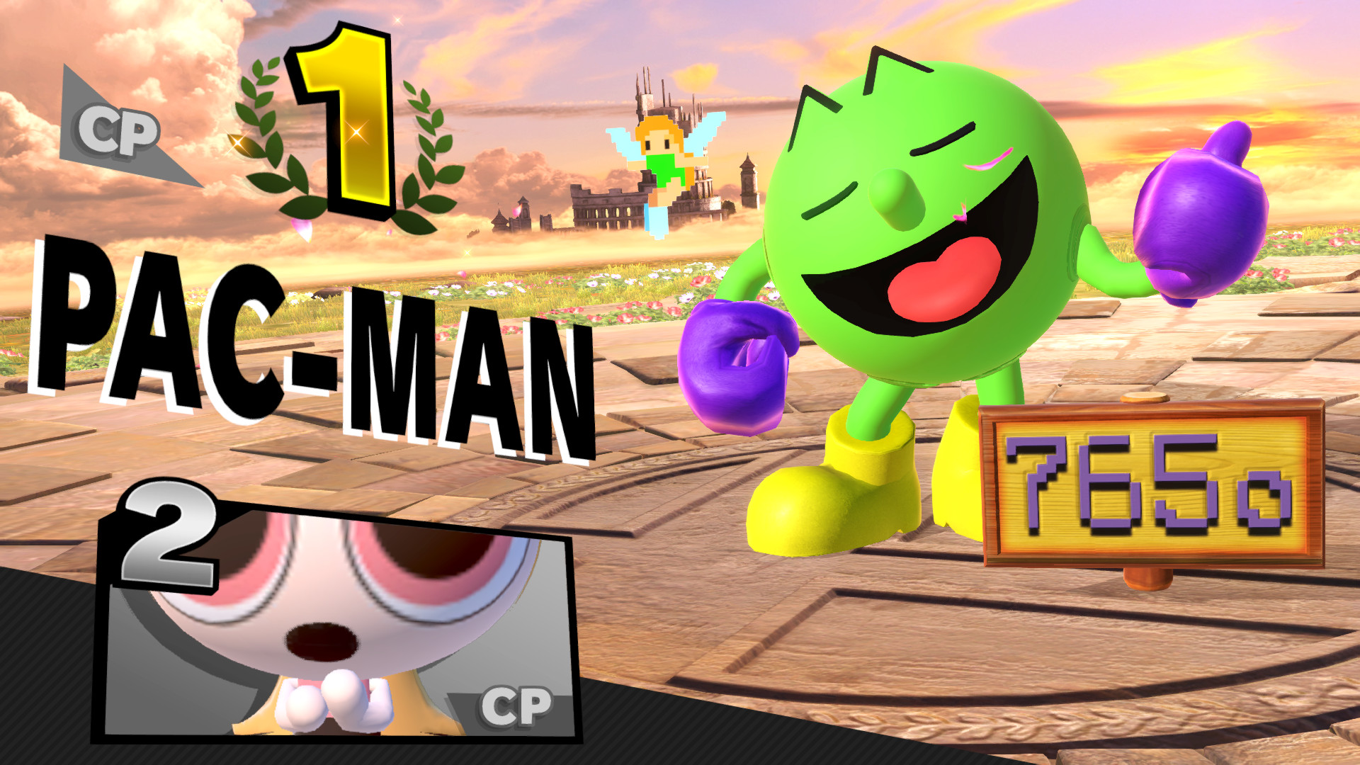 Lime Pac-Man Mod for Super Smash Bros. Ultimate | SSBU Mods