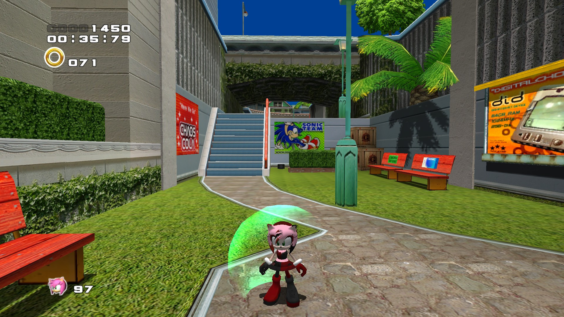 Amy Quinn Mod for Sonic Adventure 2 | SA2 Mods