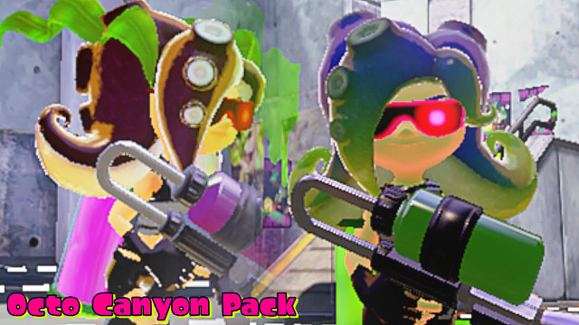 Octo Canyon Pack Mod for Splatoon | Splatoon Mods