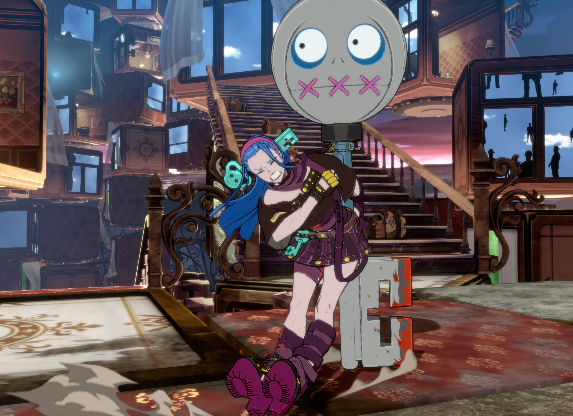A.B.A as Jinx! Mod for GUILTY GEAR -STRIVE- | GGST Mods
