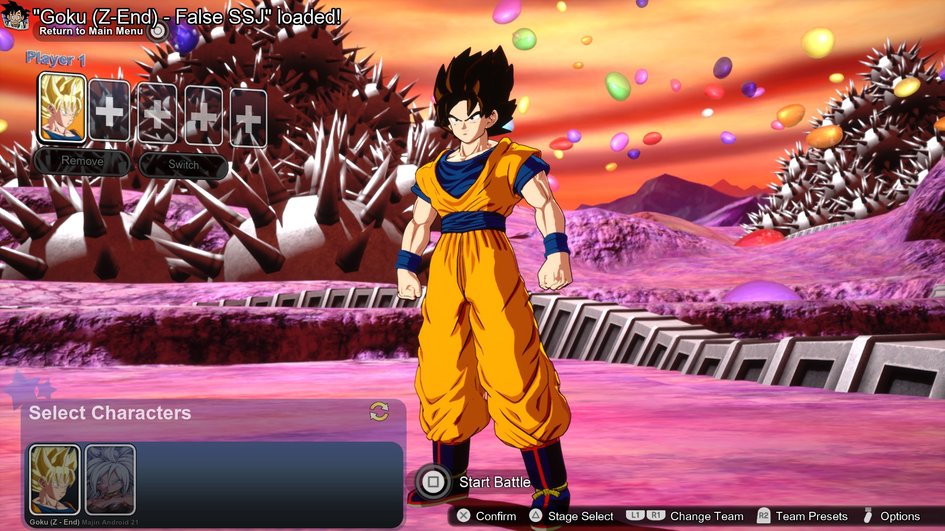 DBColorZ - Goku (End-Z) False SSJ Mod for Dragon Ball: Sparking! ZERO ...