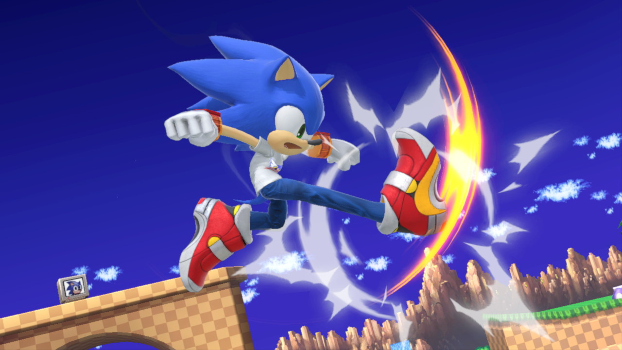 Sonic-Man Sonic Mod for Super Smash Bros. Ultimate | SSBU Mods
