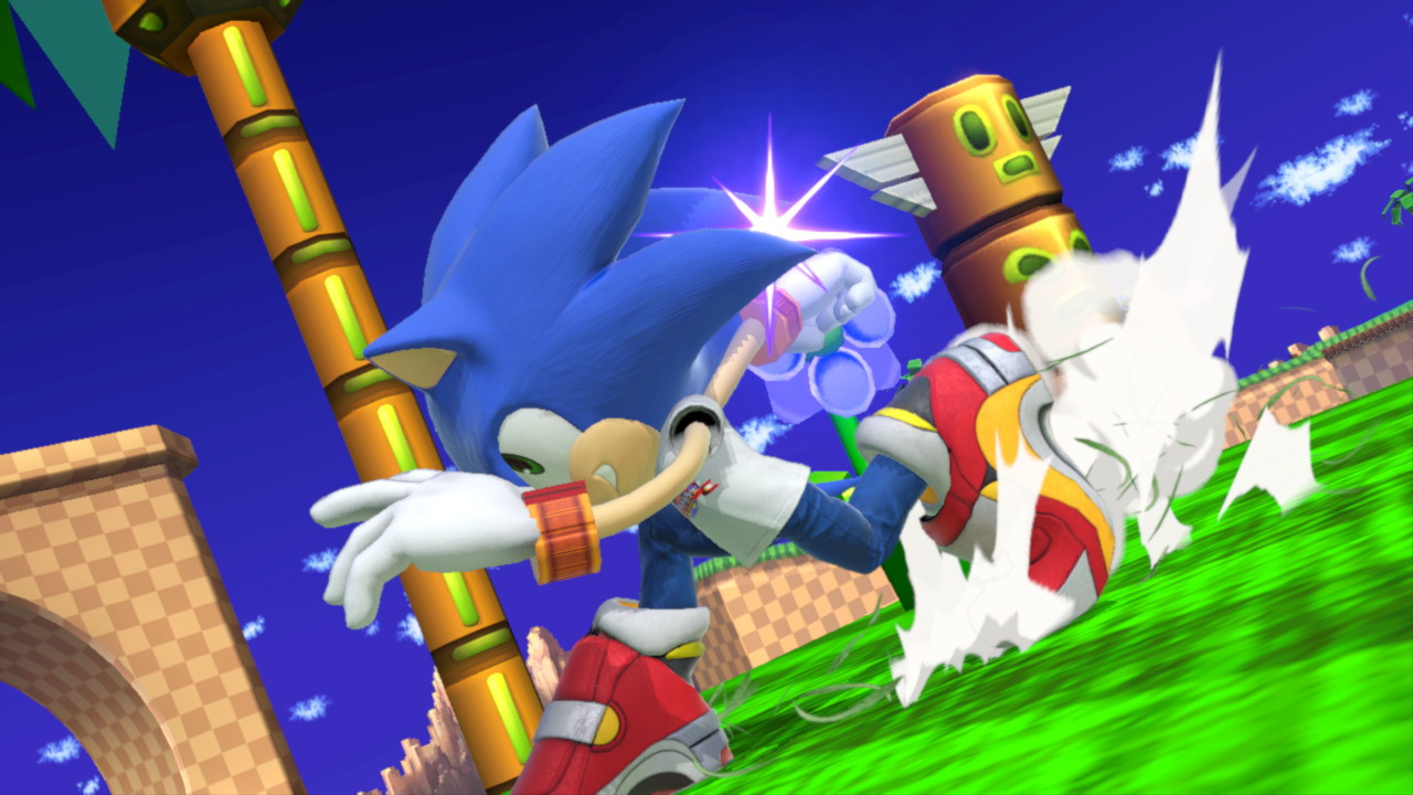 Sonic-Man Sonic Mod for Super Smash Bros. Ultimate | SSBU Mods