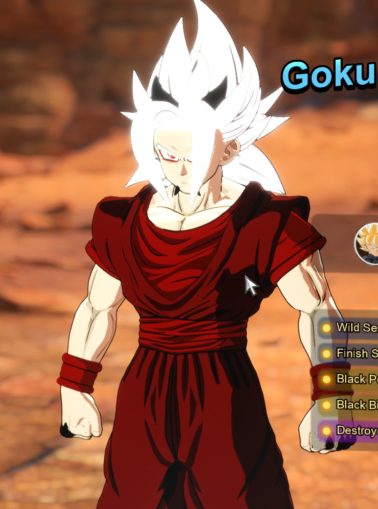 devil king xicor/ goku black -DBColorZ Mod for Dragon Ball: Sparking ...
