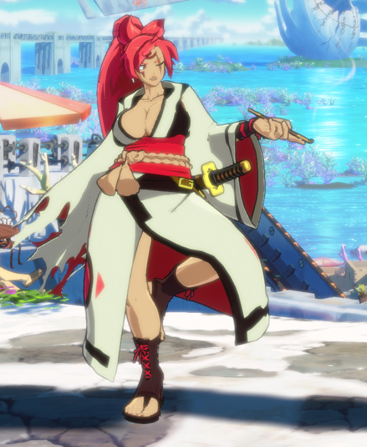 Accent Core Baiken Recolour (Old) Mod for GUILTY GEAR -STRIVE- | GGST Mods