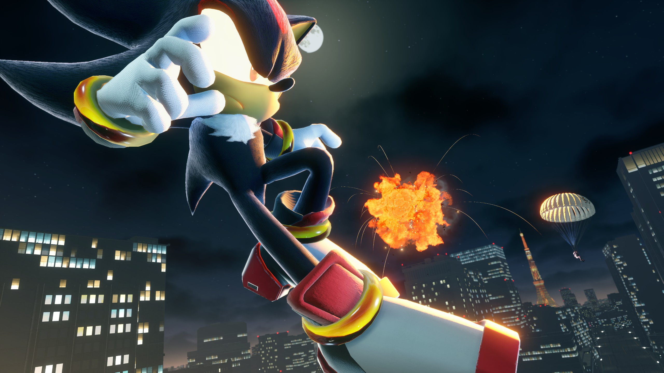 Game Shadow in the Tokyo DLC Mod for Shadow Generations | SXSGShadow Mods