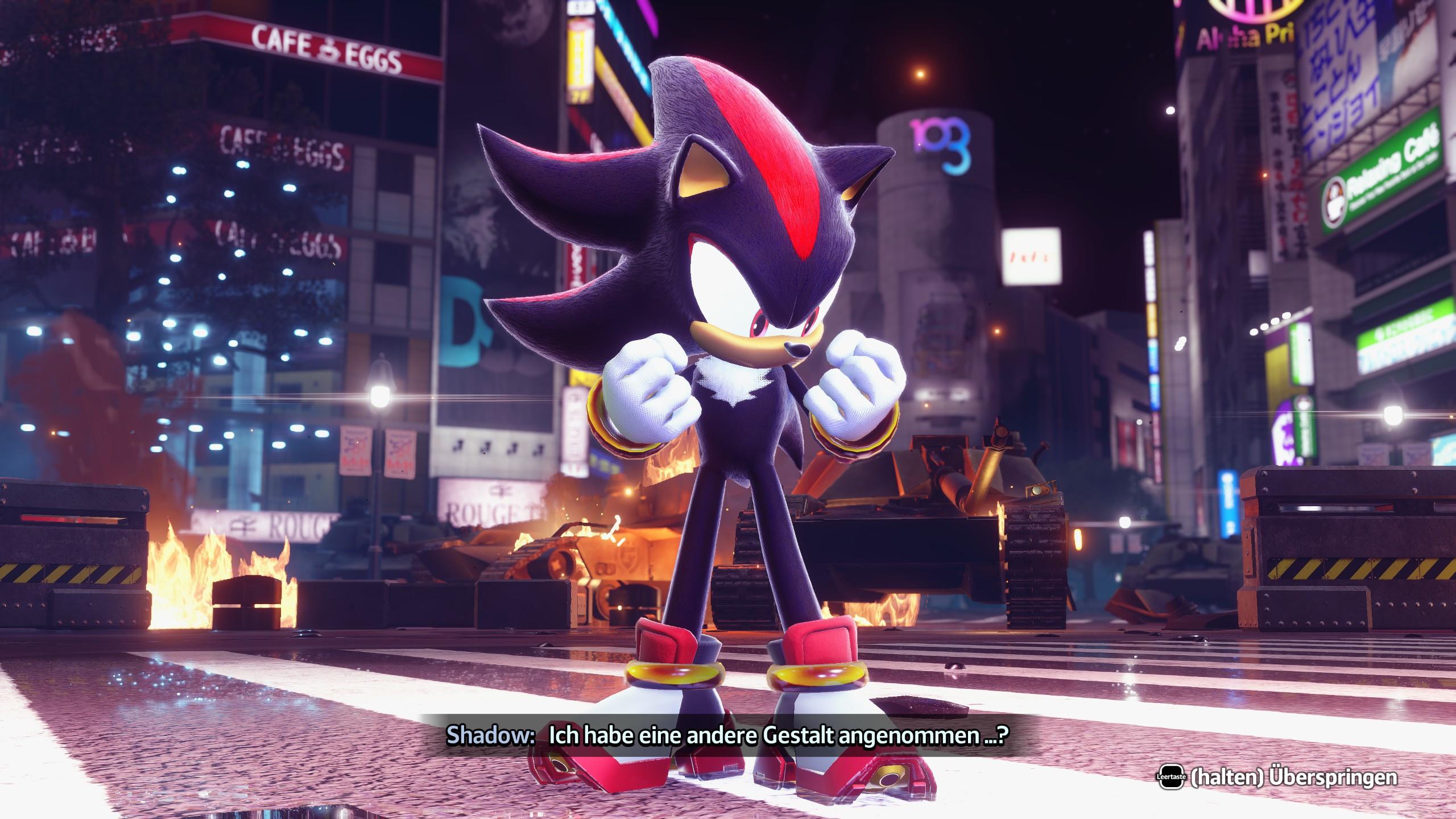 Game Shadow in the Tokyo DLC Mod for Shadow Generations | SXSGShadow Mods