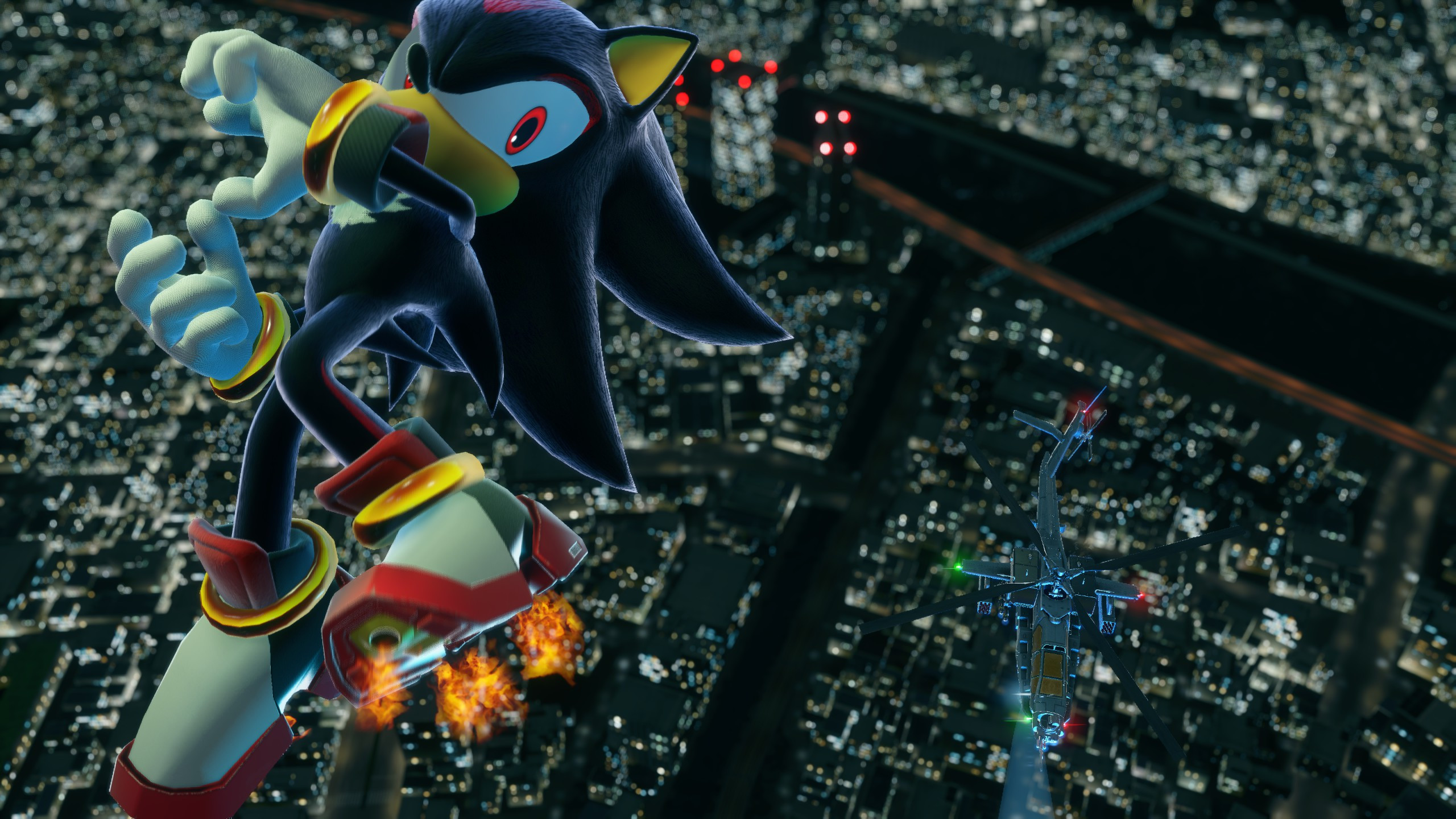 Game Shadow in the Tokyo DLC Mod for Shadow Generations | SXSGShadow Mods