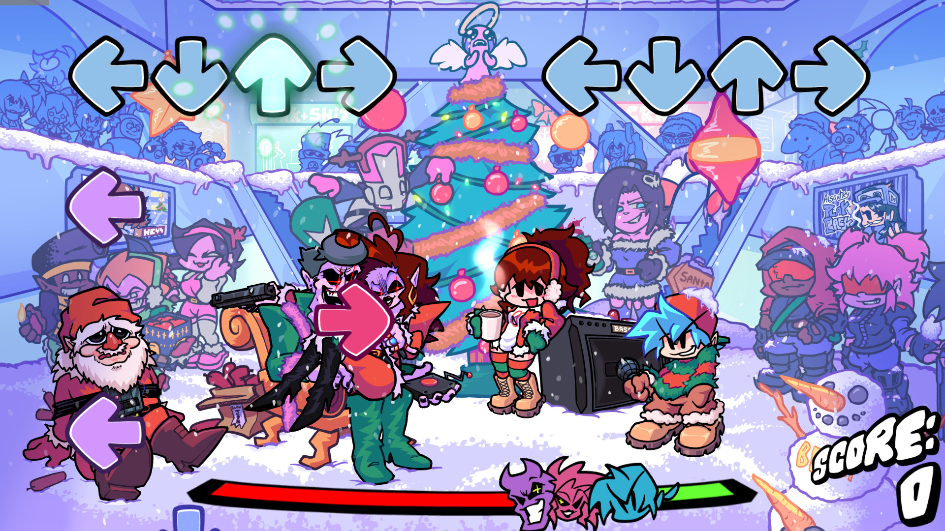 ANIMANIA! Mod for Friday Night Funkin' | FNF Mods