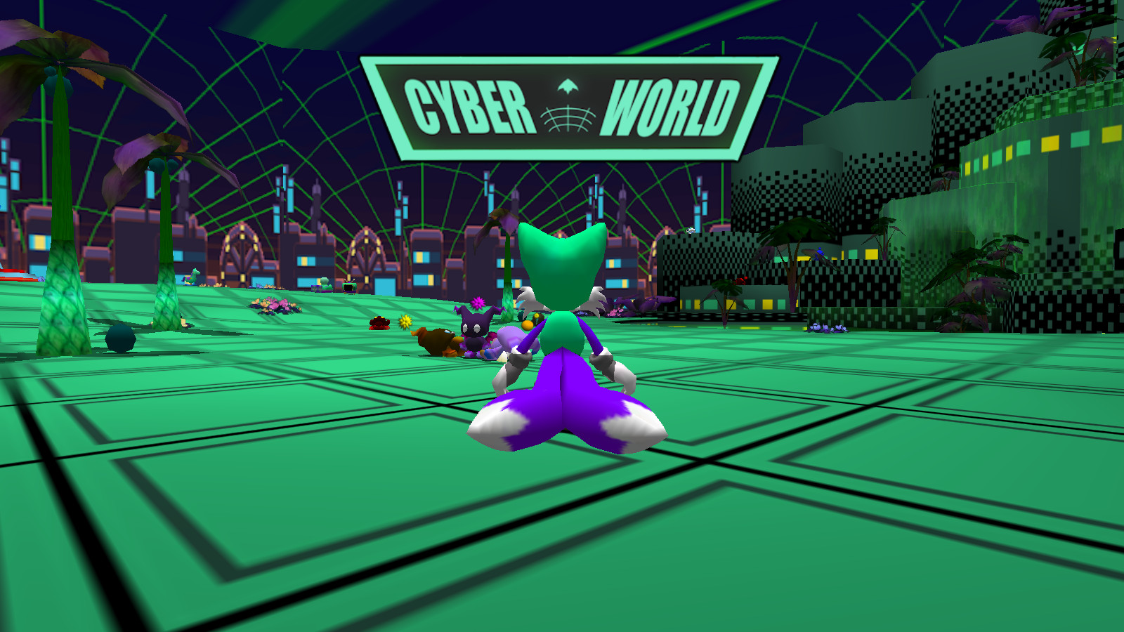 Cyber World Garden Mod for Sonic Adventure 2 | SA2 Mods