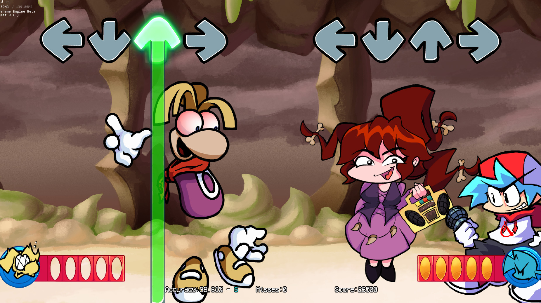 FNF: Rayman Tales of Darkness Mod for Friday Night Funkin' | FNF Mods