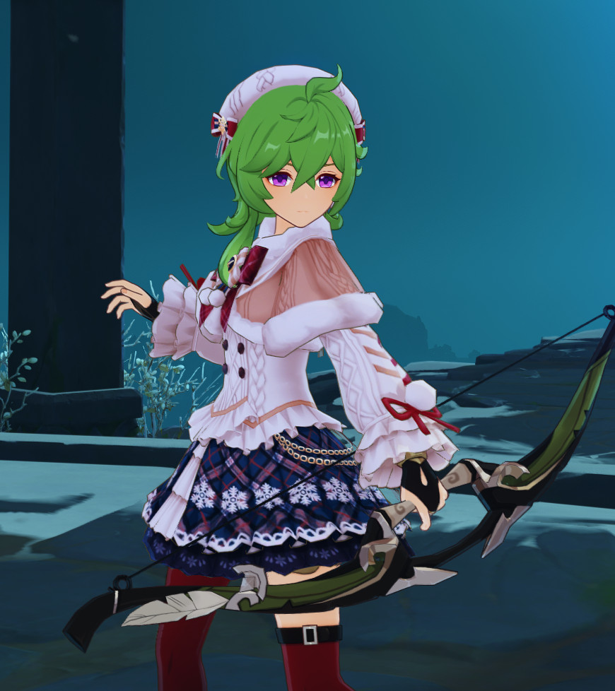Comfy Winter Collei Mod for Genshin Impact | GI Mods