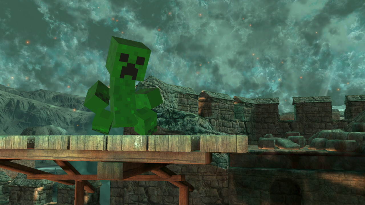 Creeper Outfit Recolors Mod for Super Smash Bros. Ultimate | SSBU Mods