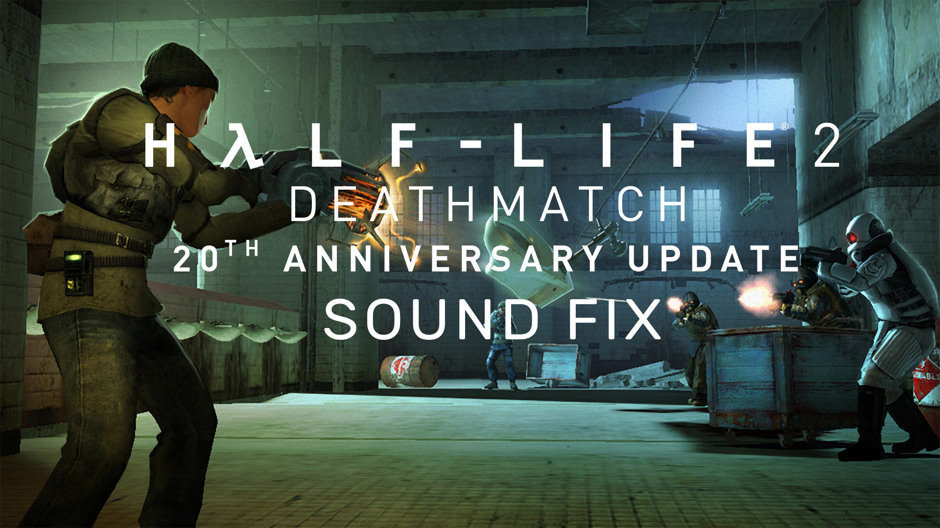 HL2DM 20th anniversary update sound fix Mod for Half-Life 2: Deathmatch | HL2:DM Mods