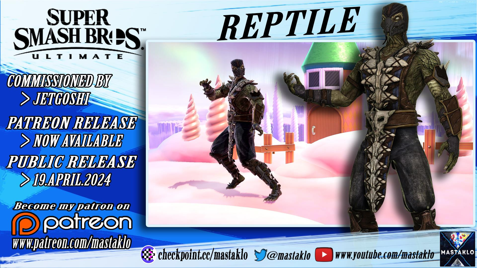 Reptile Mod for Super Smash Bros. Ultimate | SSBU Mods