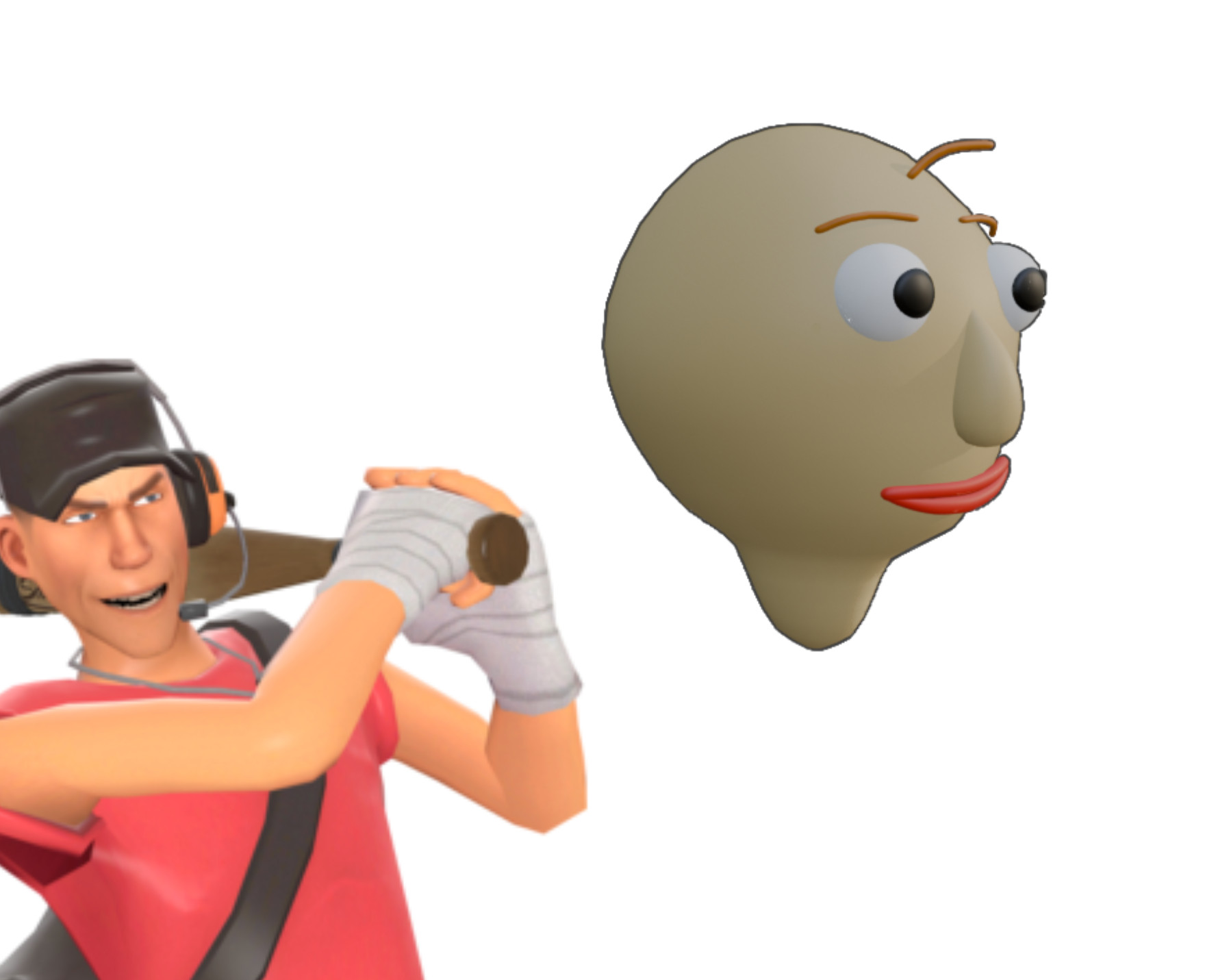 Baldi Head Sandman Ball (casual) Mod for Team Fortress 2 | TF2 Mods