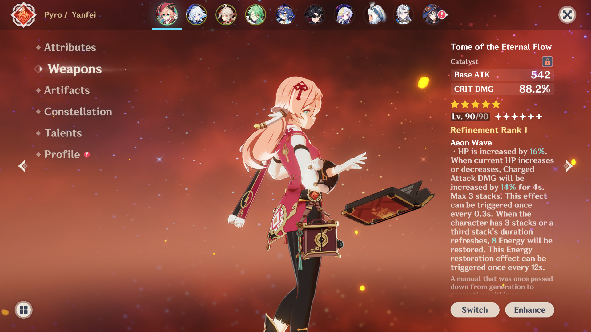 Yanfei Office Attire Mod for Genshin Impact | GI Mods