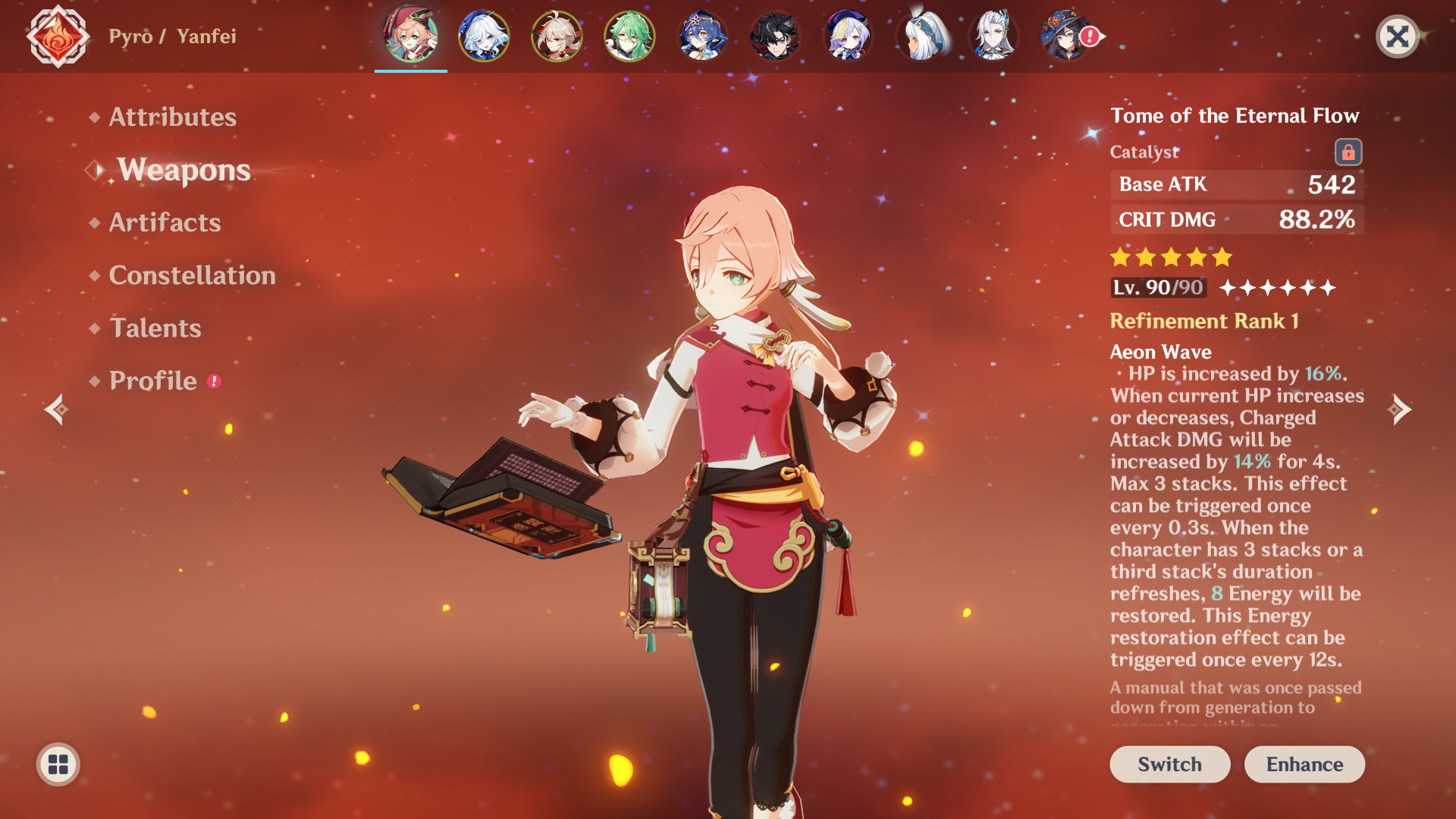 Yanfei Office Attire Mod for Genshin Impact | GI Mods