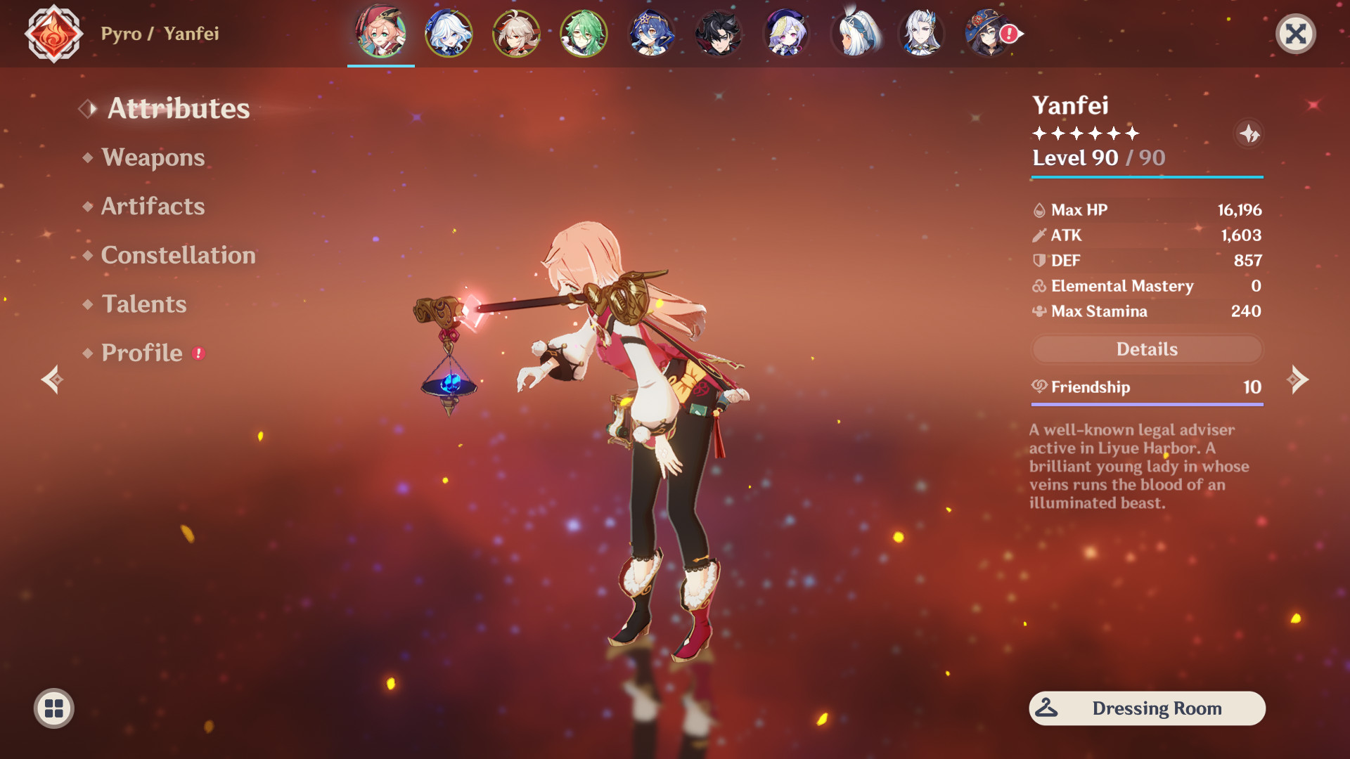 Yanfei Office Attire Mod for Genshin Impact | GI Mods