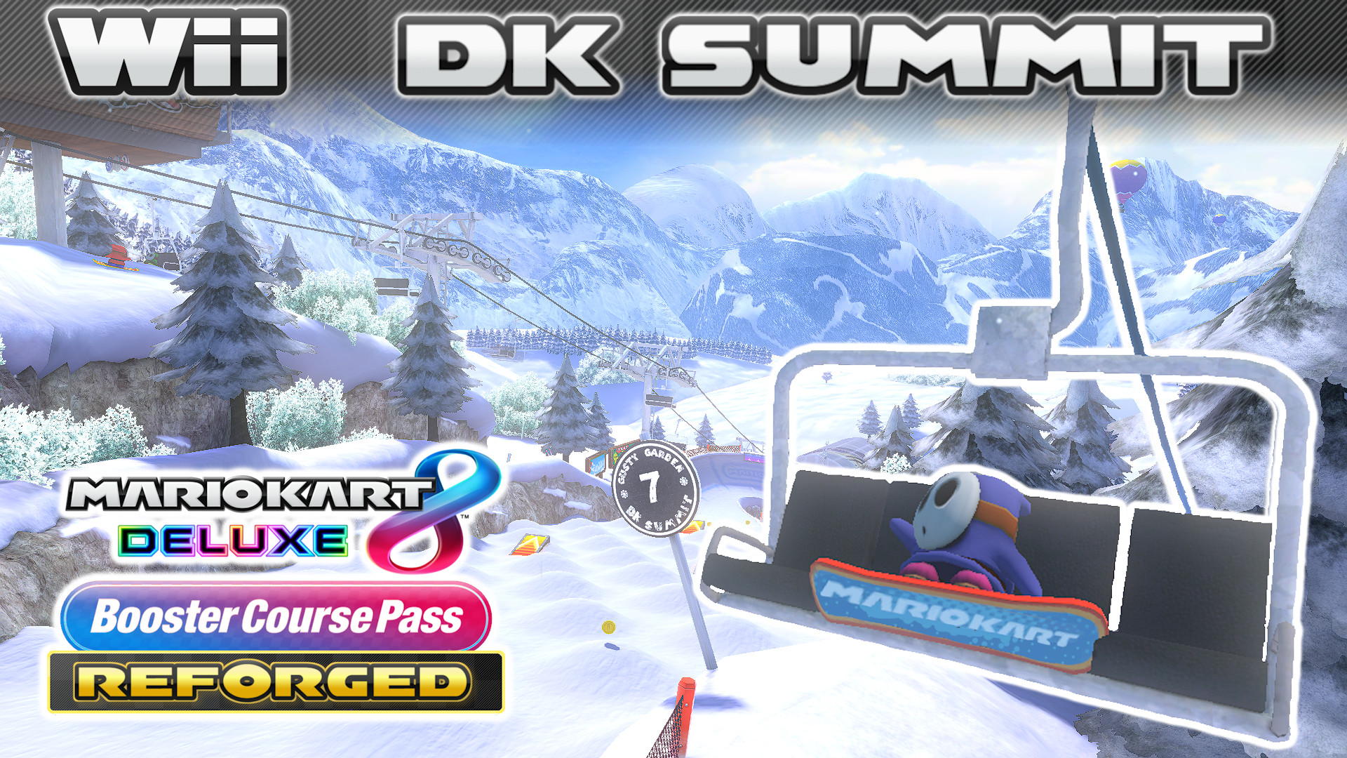 Wii DK Summit - BCP Reforged Mod for Mario Kart 8 Deluxe | MK8D Mods
