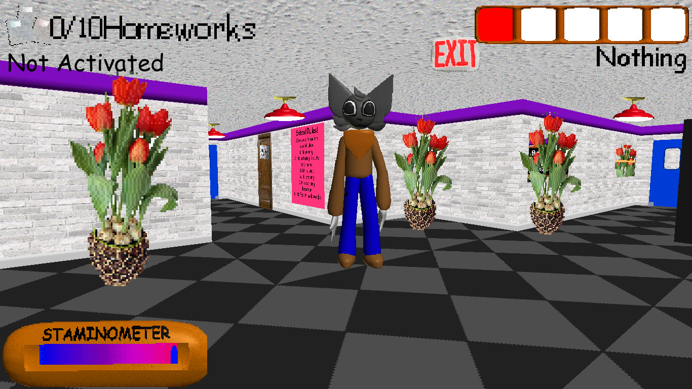 (0.0.3X) Cartoon Basic's in Kat Basics Styled Mod for Baldi's Basics ...