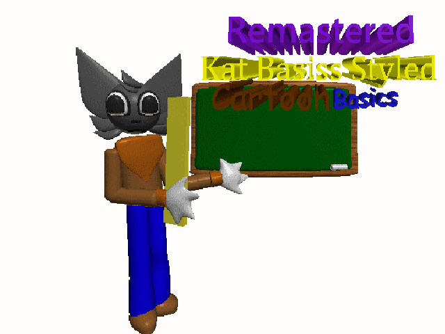 (0.0.3X) Cartoon Basic's in Kat Basics Styled Mod for Baldi's Basics ...