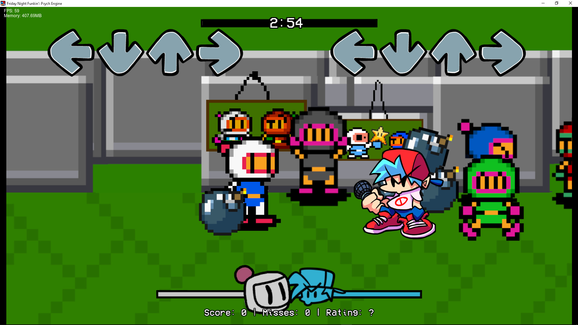 Vs. Bomberman Reworked Mod for Friday Night Funkin' | FNF Mods