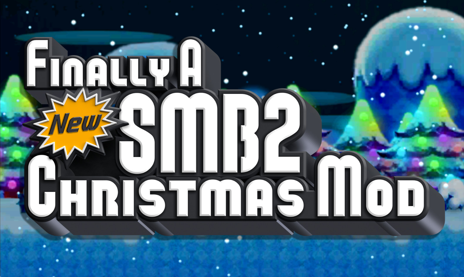 Finally A NSMB2 Christmas Mod Mod for New Super Mario Bros. 2 | NSMB2 Mods