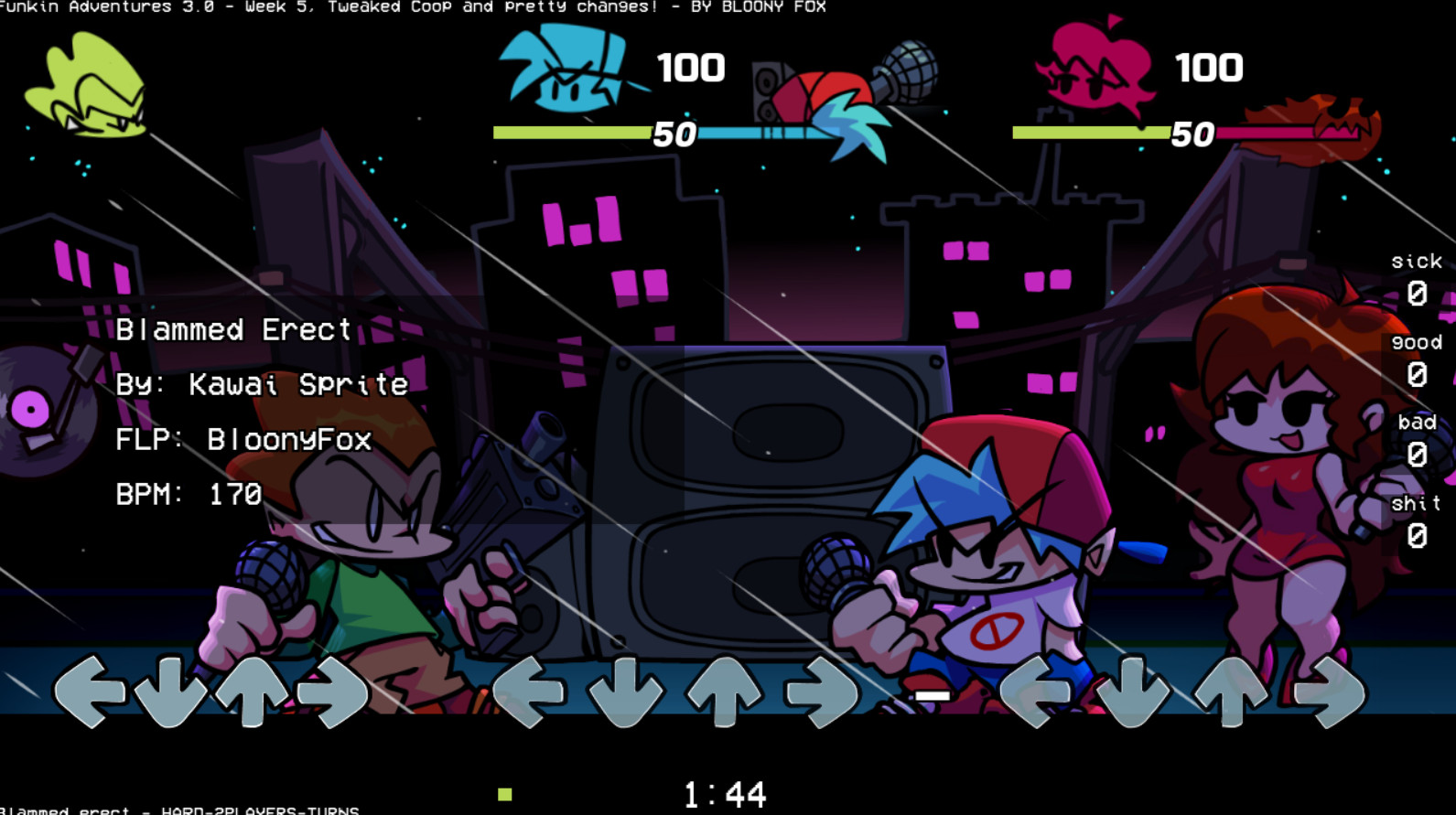 Funkin Adventures Multiplayer April 1 Mod for Friday Night Funkin' | FNF Mods