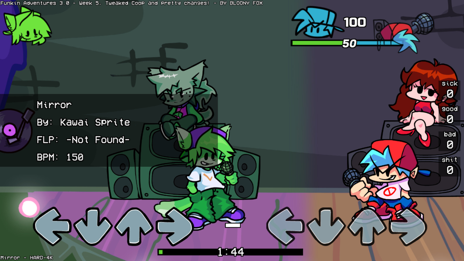 Funkin Adventures Multiplayer April 1 Mod for Friday Night Funkin' | FNF Mods