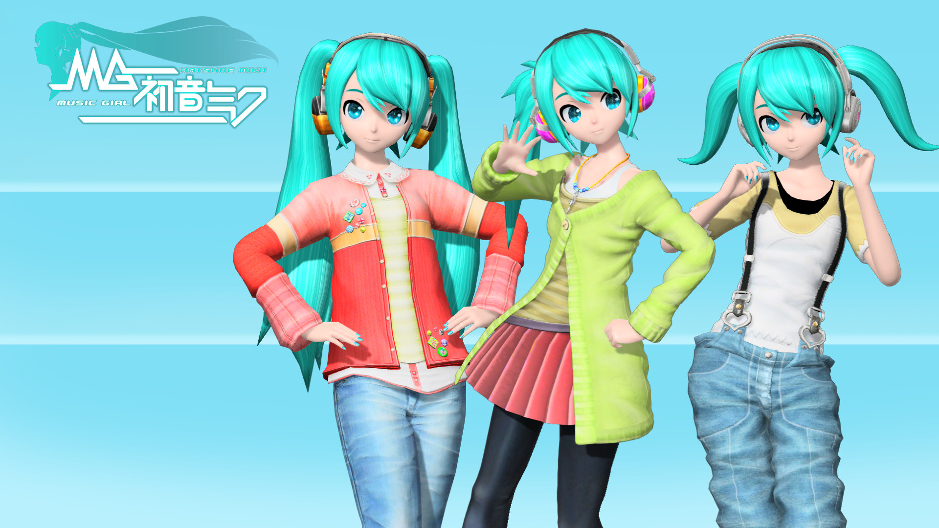 Music Girl Module Pack Mod for Hatsune Miku: Project DIVA Mega Mix+ ...