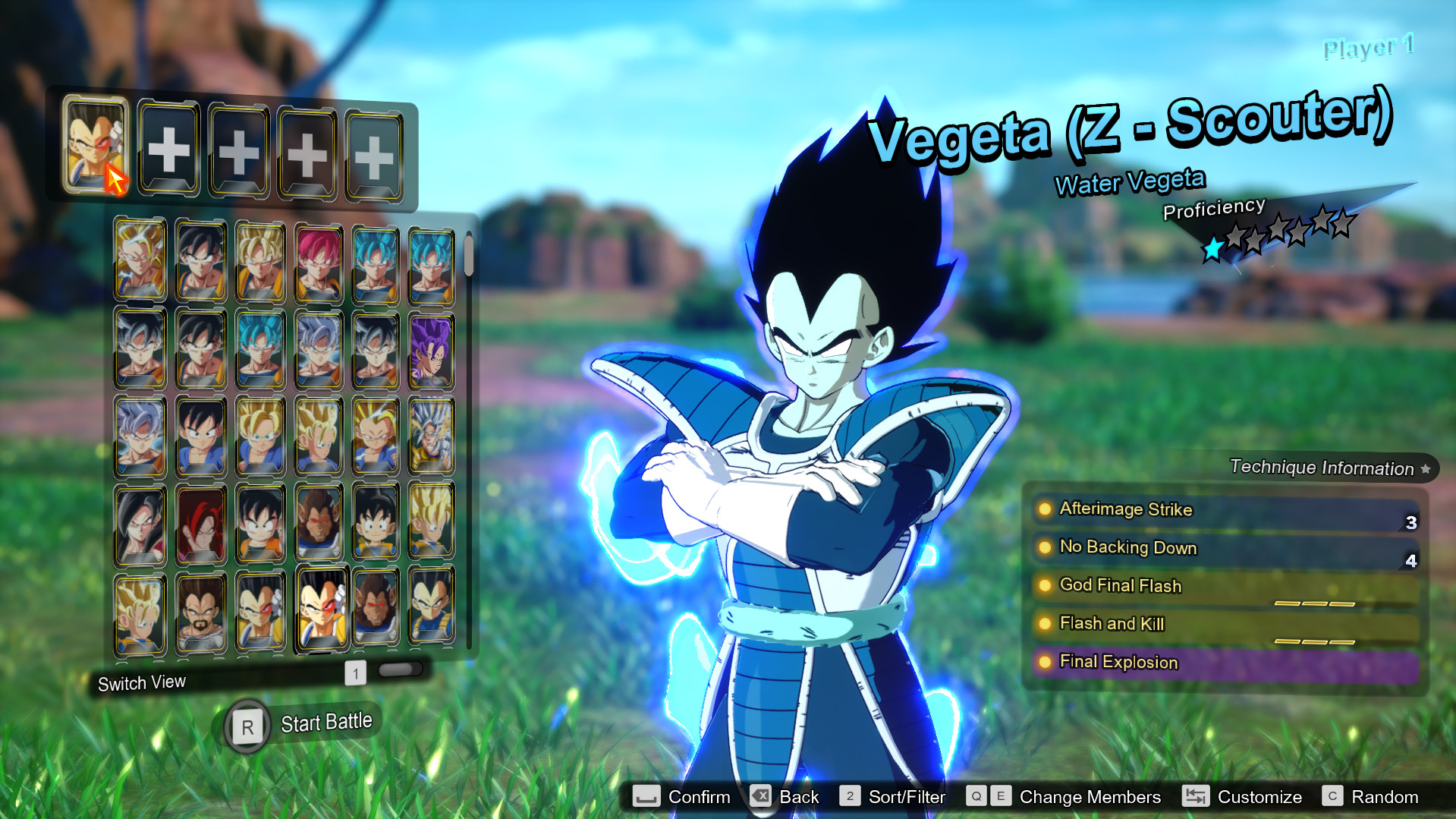 Water Vegeta - New Slot Mod for Dragon Ball: Sparking! ZERO | DBSZ Mods