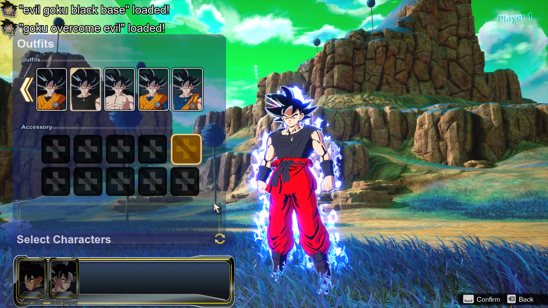 Goku overcome evil (evil cc v2) Mod for Dragon Ball: Sparking! ZERO ...