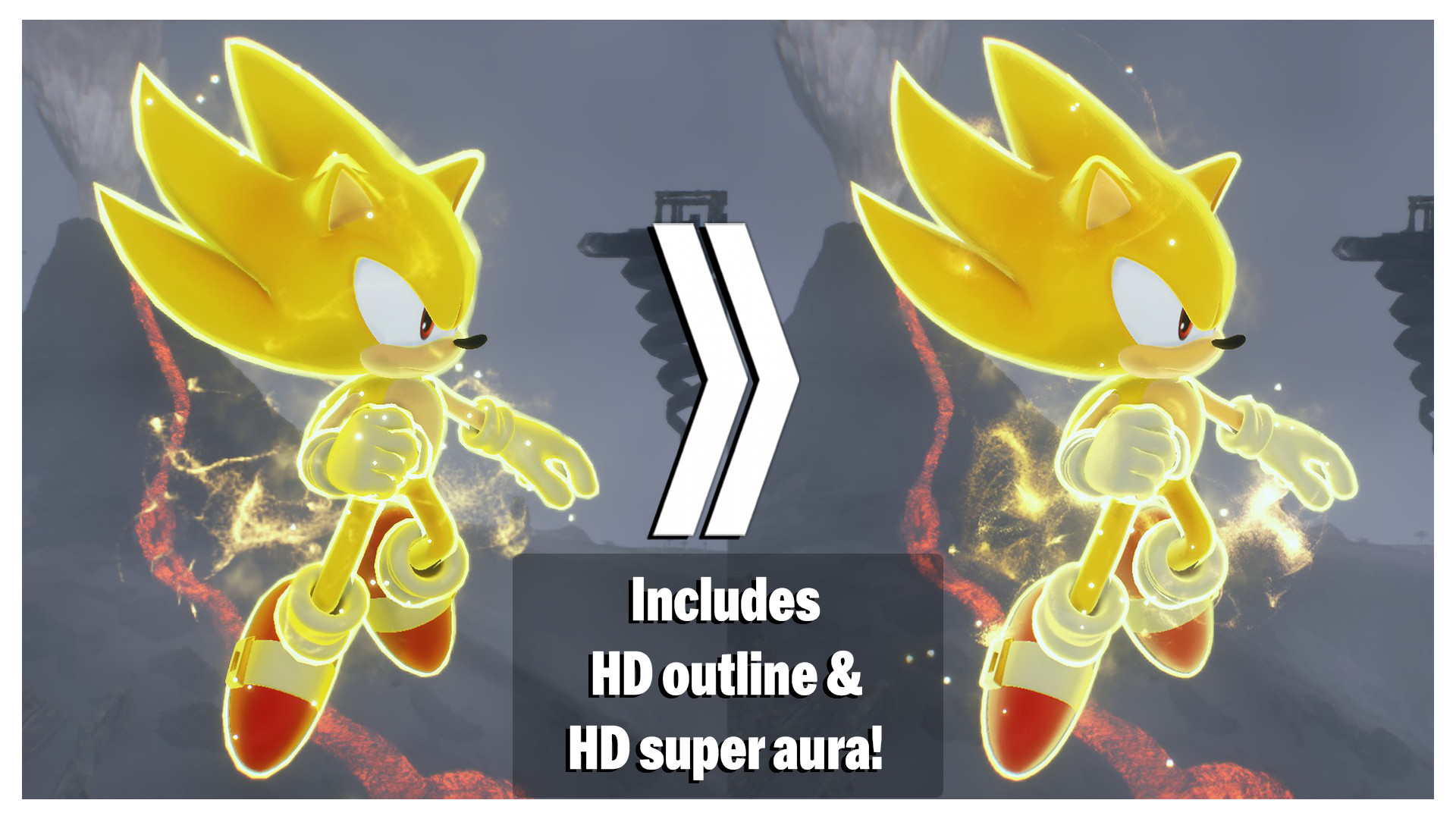Improved Super Sonic Mod for Sonic Frontiers | Frontiers Mods