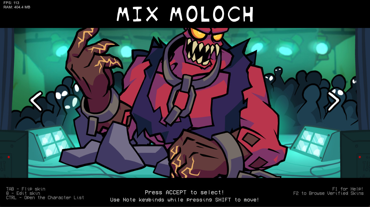 FNF PEO Funkin' MIX Universe player skin pack Mod for Friday Night ...