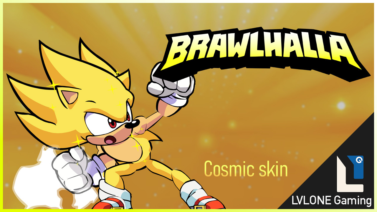 Super Sonic & Chaos Emeralds Emote Mod for Brawlhalla | BHalla Mods
