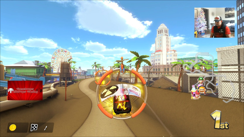 gamedropspops Triple Logo Glider mod MK8D Mod for Mario Kart 8 Deluxe | MK8D Mods