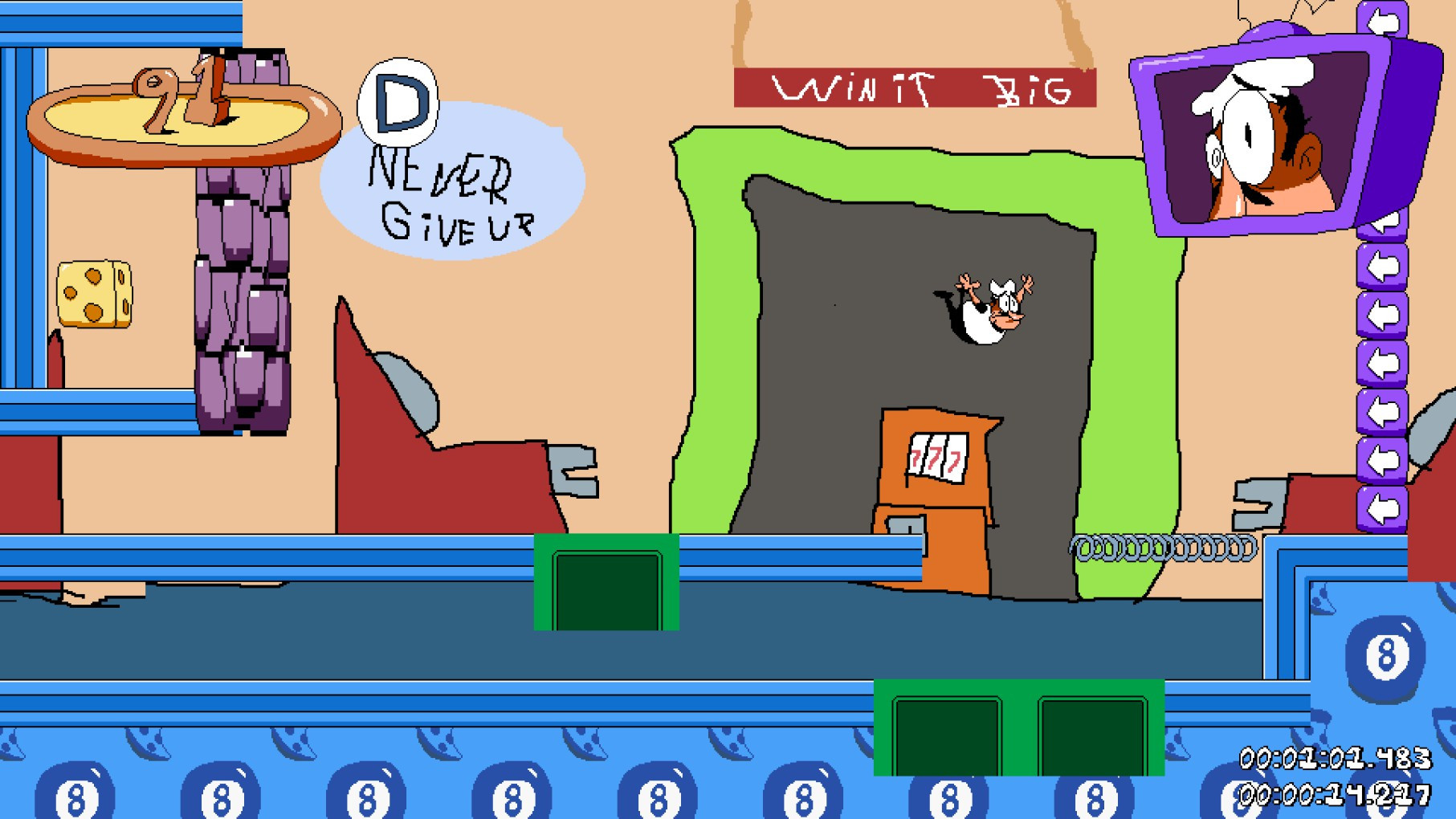 minus tower (floor -1 demo part 1) Mod for Pizza Tower | PT Mods