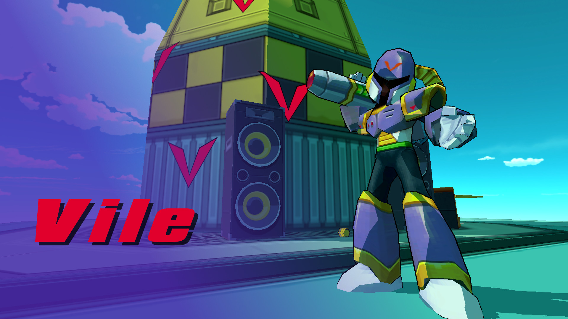 Vile (Megaman: Maverick Hunter X) Mod for Bomb Rush Cyberfunk | BRC Mods