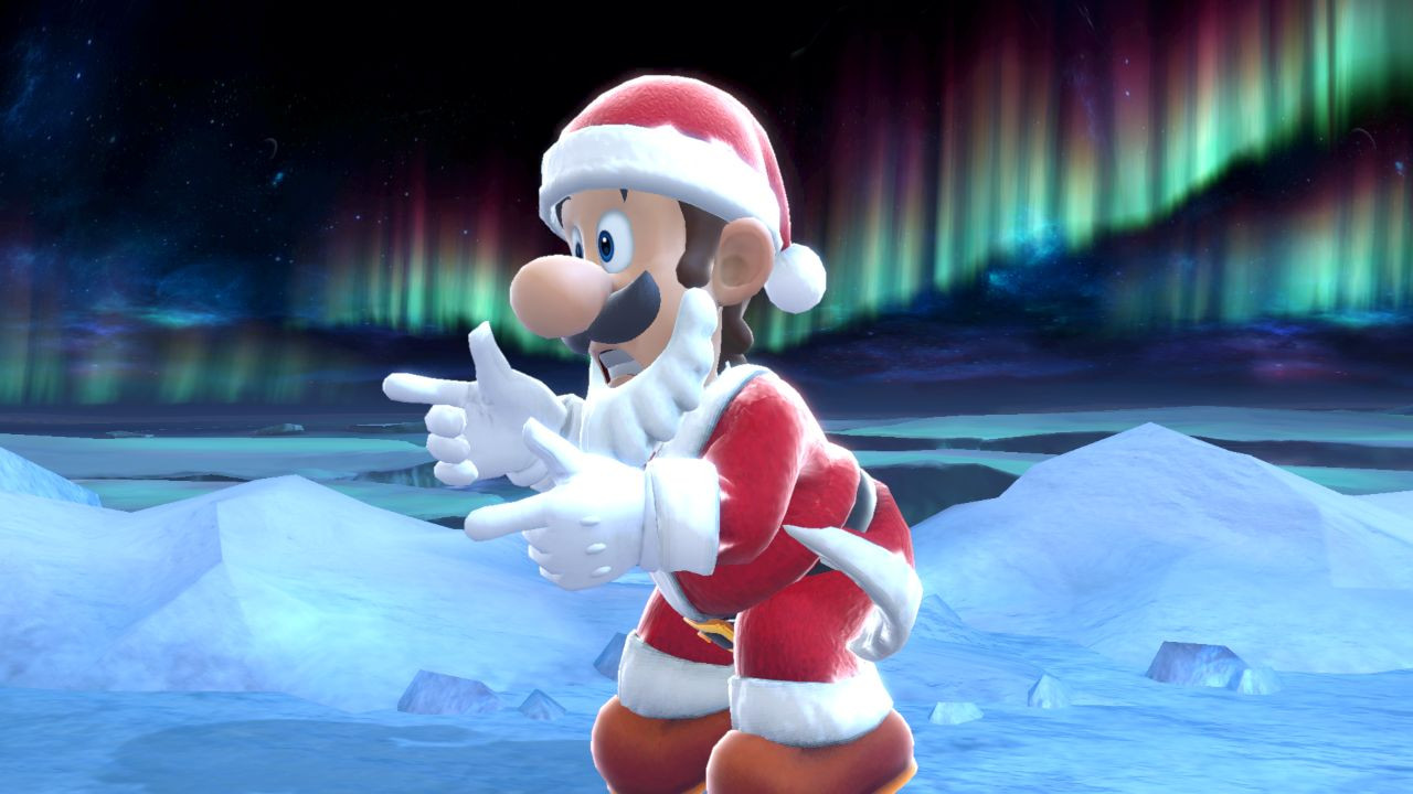 Santa Luigi Mod for Super Smash Bros. Ultimate | SSBU Mods